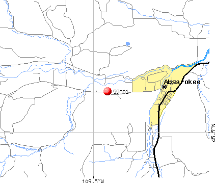 59001 Zip Code (Absarokee, Montana) Profile - homes, apartments ...