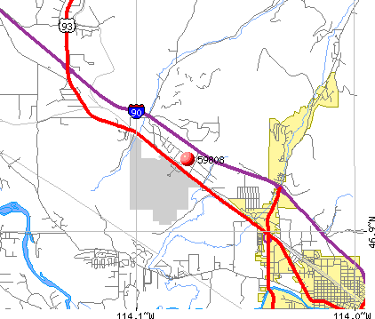 59808 Zip Code (Missoula, Montana) Profile - homes, apartments, schools ...