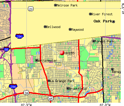 60155 Zip Code (Broadview, Illinois) Profile - homes, apartments ...