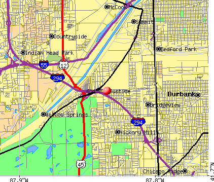60458 Zip Code (Justice, Illinois) Profile - homes, apartments, schools ...