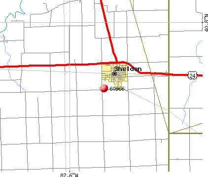 60966 Zip Code (Sheldon, Illinois) Profile - homes, apartments, schools ...
