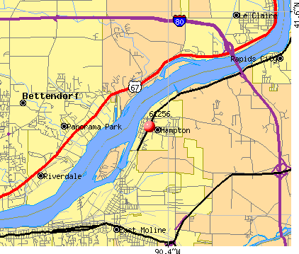 61256 Zip Code (Hampton, Illinois) Profile - homes, apartments, schools ...