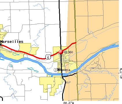 61360 Zip Code (Seneca, Illinois) Profile - homes, apartments, schools ...