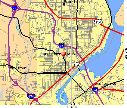 61606 Zip Code (Peoria, Illinois) Profile - homes, apartments, schools ...