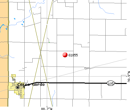 61855 Zip Code (Illinois) Profile - homes, apartments, schools ...