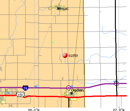 61859 Zip Code (Ogden, Illinois) Profile - homes, apartments, schools ...