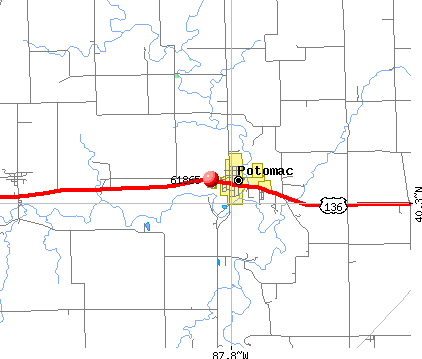 61865 Zip Code (Potomac, Illinois) Profile - homes, apartments, schools ...