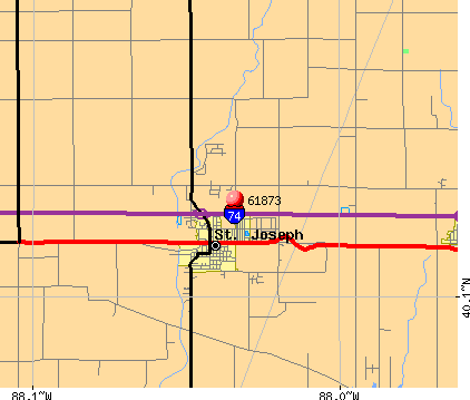 61873 Zip Code (St. Joseph, Illinois) Profile - homes, apartments ...