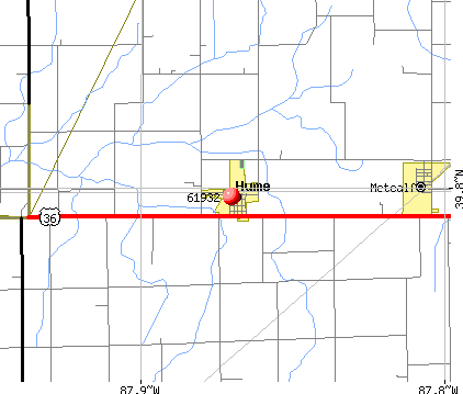 61932 Zip Code (Hume, Illinois) Profile - homes, apartments, schools ...
