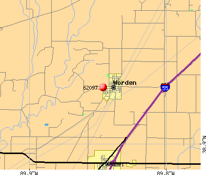 62097 Zip Code (Worden, Illinois) Profile - homes, apartments, schools ...