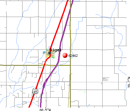 62462 Zip Code (Sigel, Illinois) Profile - homes, apartments, schools ...