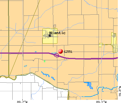 62551 Zip Code (Niantic, Illinois) Profile - homes, apartments, schools ...