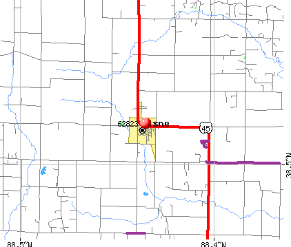 62823 Zip Code (Cisne, Illinois) Profile - homes, apartments, schools ...
