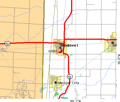 62882 Zip Code (Sandoval, Illinois) Profile - homes, apartments ...