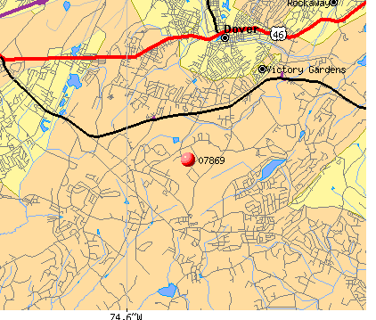 07869 Zip Code (New Jersey) Profile - homes, apartments, schools ...