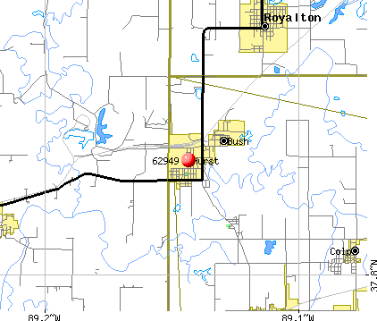 62949 Zip Code (Hurst, Illinois) Profile - homes, apartments, schools ...
