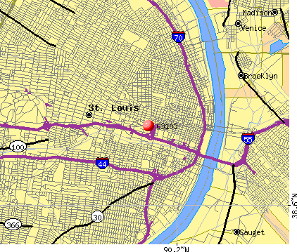 63103 Zip Code (St. Louis, Missouri) Profile - homes, apartments ...