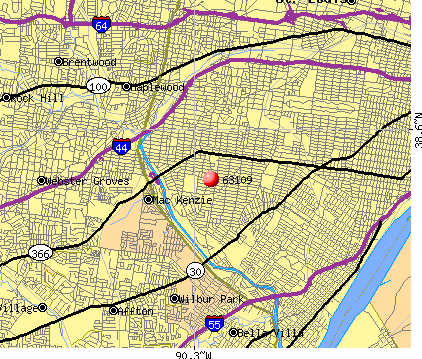 63109 Zip Code (St. Louis, Missouri) Profile - homes, apartments ...