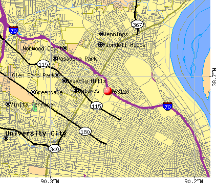 63120 Zip Code (St. Louis, Missouri) Profile - homes, apartments ...