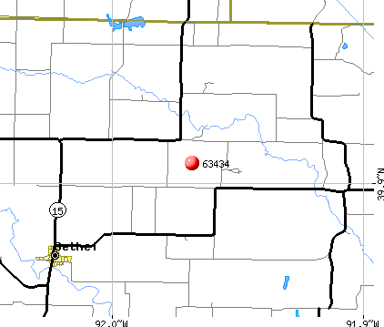 63434 Zip Code (Bethel, Missouri) Profile - homes, apartments, schools ...
