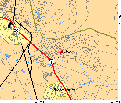 08004 Zip Code (New Jersey) Profile - homes, apartments, schools ...