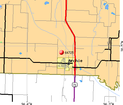 64725 Zip Code (Archie, Missouri) Profile - homes, apartments, schools ...