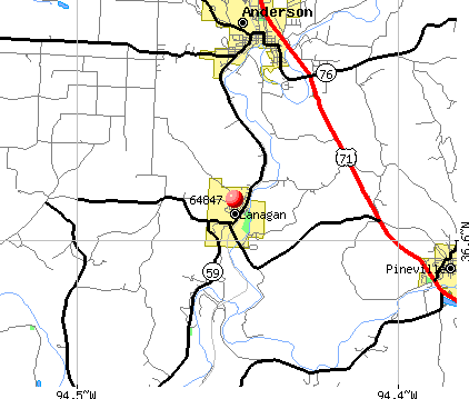 64847 Zip Code (Lanagan, Missouri) Profile - homes, apartments, schools ...