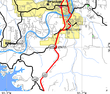 65672 Zip Code (Hollister, Missouri) Profile - homes, apartments ...