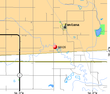 66026 Zip Code (Fontana, Kansas) Profile - homes, apartments, schools ...