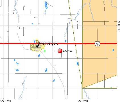 66524 Zip Code (Overbrook, Kansas) Profile - homes, apartments, schools ...