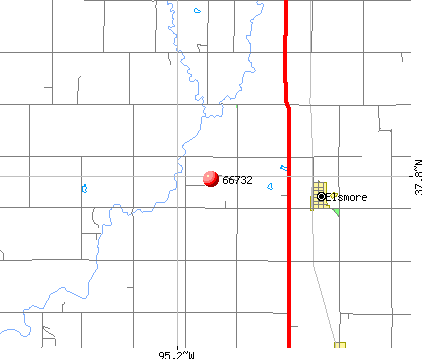 66732 Zip Code (Elsmore, Kansas) Profile - homes, apartments, schools ...