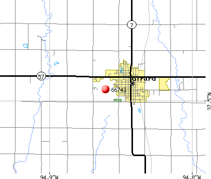 66743 Zip Code (Girard, Kansas) Profile - homes, apartments, schools ...