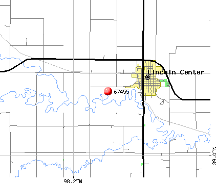 67455 Zip Code (Lincoln Center, Kansas) Profile - homes, apartments ...