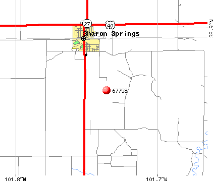 67758 Zip Code (Sharon Springs, Kansas) Profile - homes, apartments ...