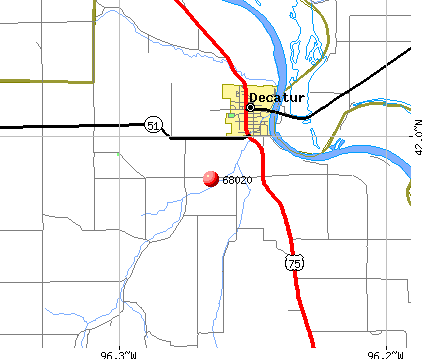 68020 Zip Code (Decatur, Nebraska) Profile - homes, apartments, schools ...