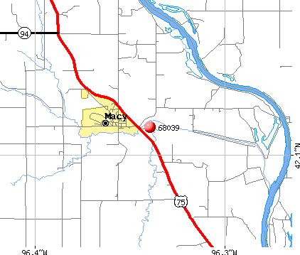 68039 Zip Code (Macy, Nebraska) Profile - homes, apartments, schools ...