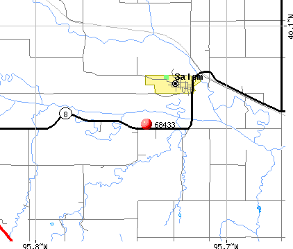68433 Zip Code (Salem, Nebraska) Profile - homes, apartments, schools ...