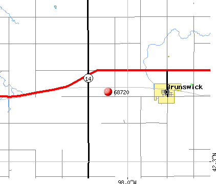 68720 Zip Code (Brunswick, Nebraska) Profile - homes, apartments ...