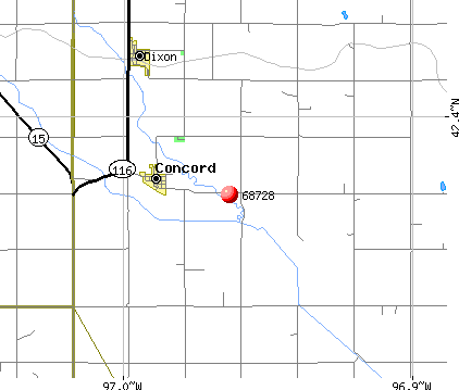 68728 Zip Code (Concord, Nebraska) Profile - homes, apartments, schools ...