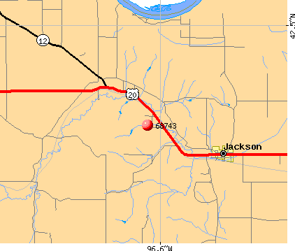 68743 Zip Code (Jackson, Nebraska) Profile - homes, apartments, schools ...