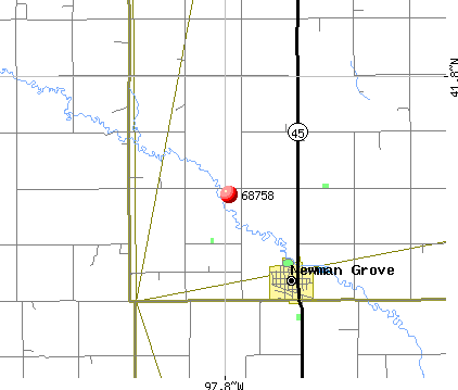68758 Zip Code (Newman Grove, Nebraska) Profile - homes, apartments ...