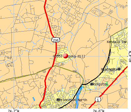 08553 Zip Code (Rocky Hill, New Jersey) Profile - homes, apartments ...