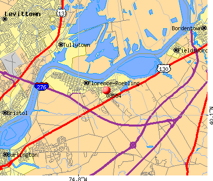08554 Zip Code (Roebling, New Jersey) Profile - homes, apartments ...