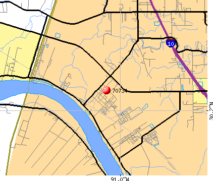 70734 Zip Code (Louisiana) Profile - homes, apartments, schools ...