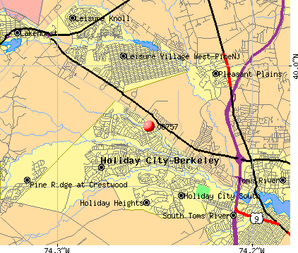 08757 Zip Code (Holiday City-Berkeley, New Jersey) Profile - homes ...