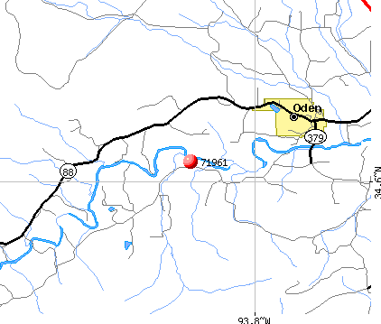 71961 Zip Code (Oden, Arkansas) Profile - homes, apartments, schools ...