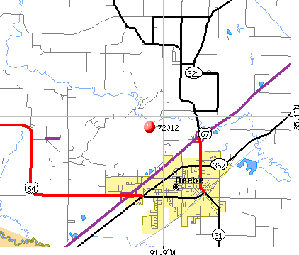 72012 Zip Code (Beebe, Arkansas) Profile - homes, apartments, schools ...