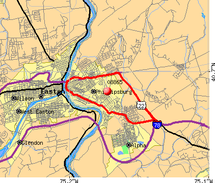 08865 Zip Code (Phillipsburg, New Jersey) Profile - homes, apartments ...