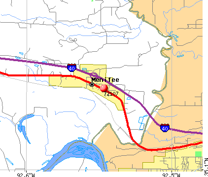 72107 Zip Code (Menifee, Arkansas) Profile - homes, apartments, schools ...