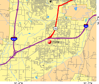 72209 Zip Code (Little Rock, Arkansas) Profile - homes, apartments ...